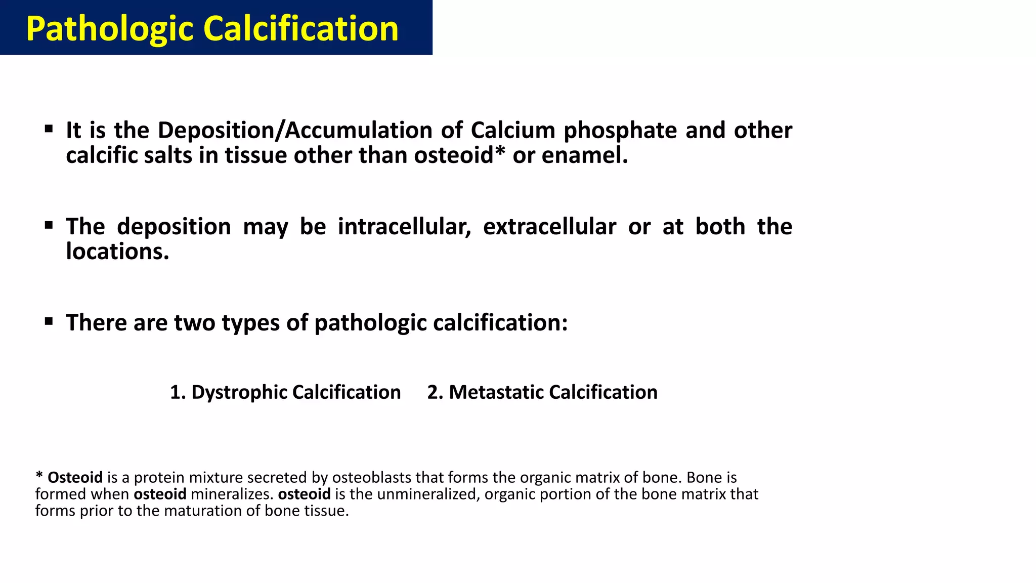 Calcification by Rohit Kumar Trivedi | PPT Calcification by Rohit Kumar Trivedi | PPT