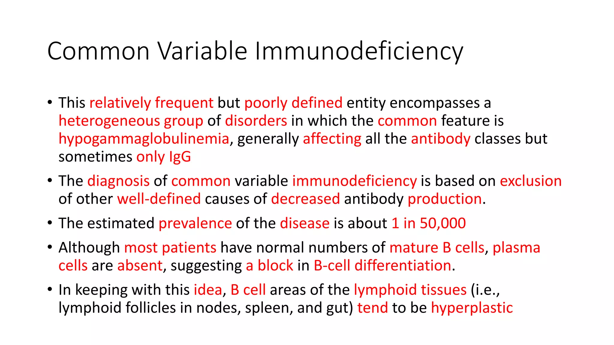 7. immunodeficiency syndromes | PPTX