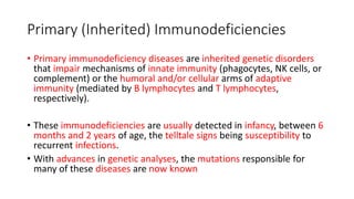 7. immunodeficiency syndromes | PPTX