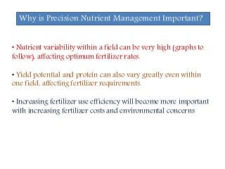 Site specific nutrient management (SSNM) system | PDF