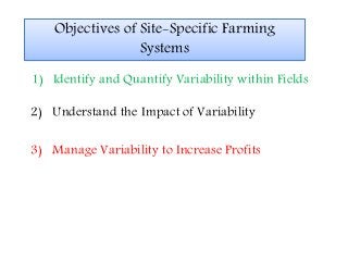 Site specific nutrient management (SSNM) system | PDF