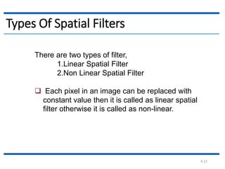 7. image enhancement using spatial filtering | PPT