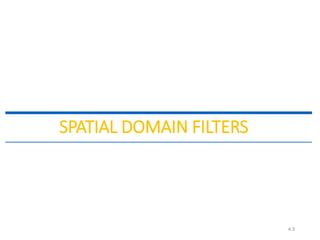 7. image enhancement using spatial filtering | PPT