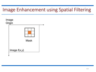 7. image enhancement using spatial filtering | PPT