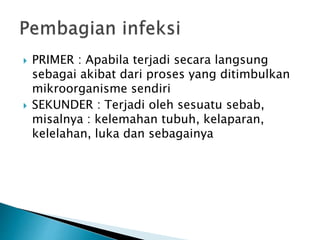 Radang dan mekanisme proses infeksi | PPTX