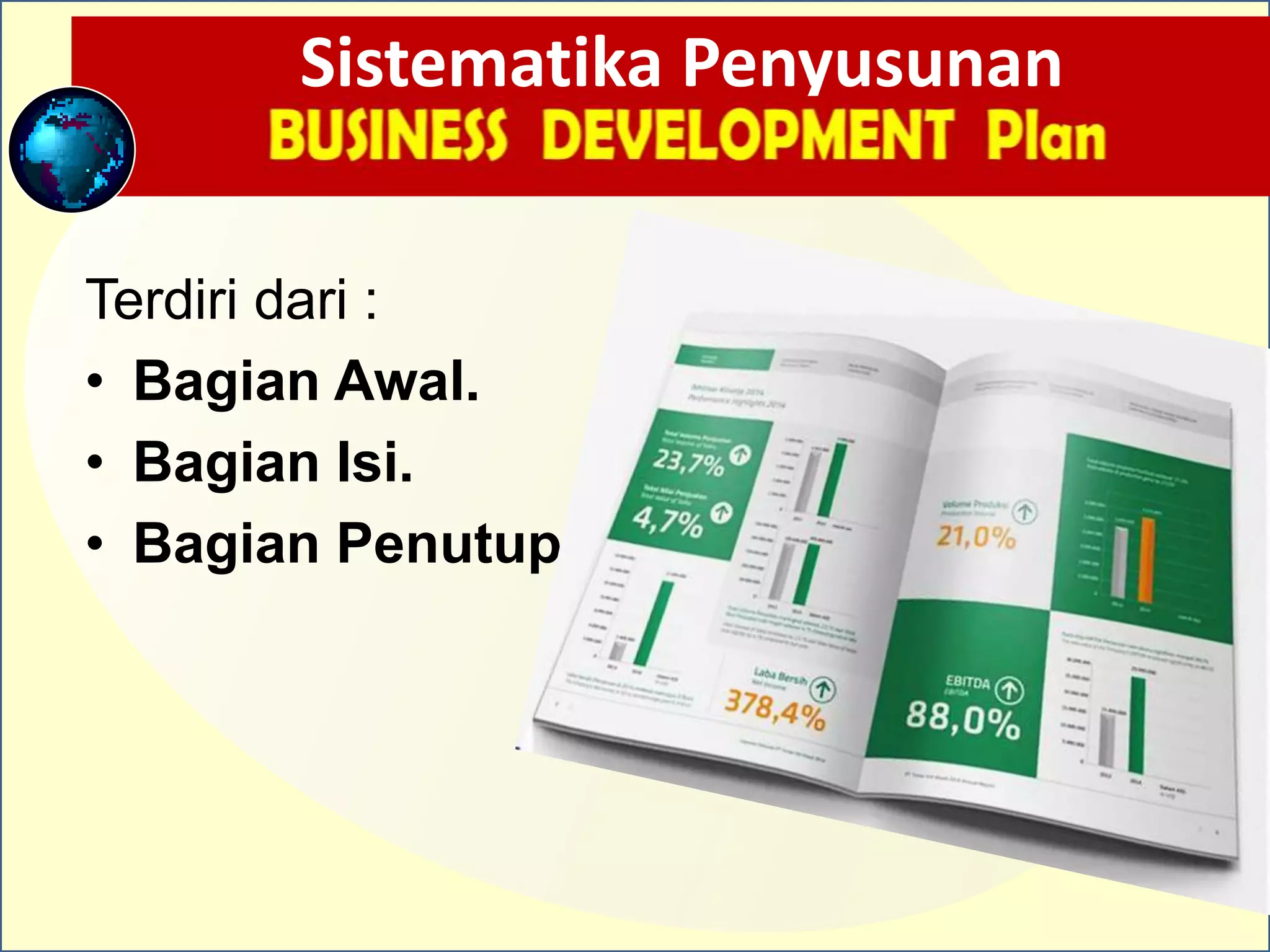 Sistematika Penyusunan "Business Development Plan" | PPTX