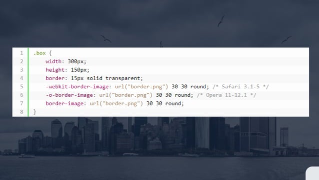CSS3: Border And Colors | PPT