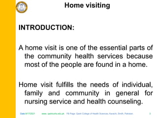 Introduction to Home Visiting | PPTX