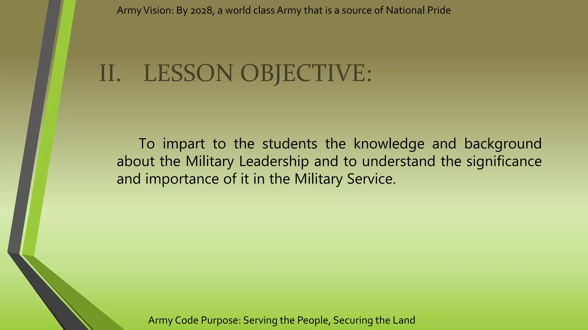 7. military leadership | PPTX
