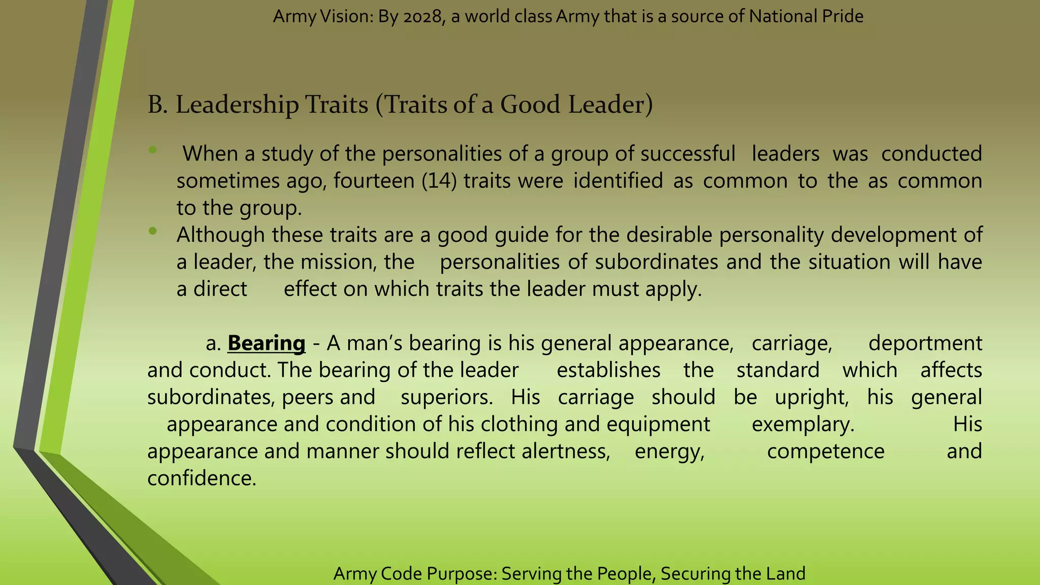 7. military leadership | PPTX
