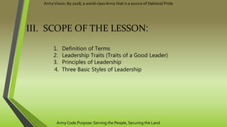 7. military leadership | PPT