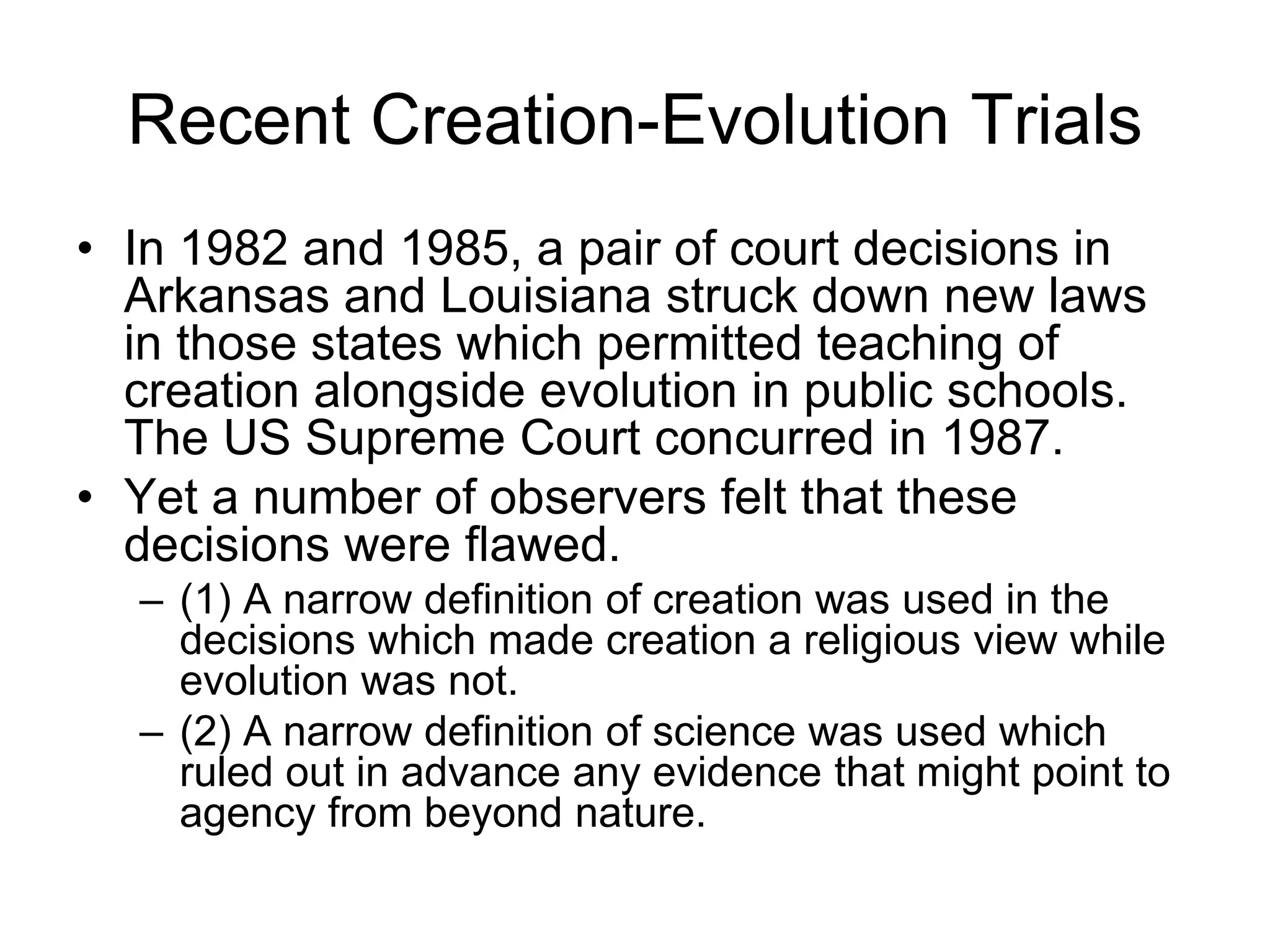 creationism vs evolution | PPT