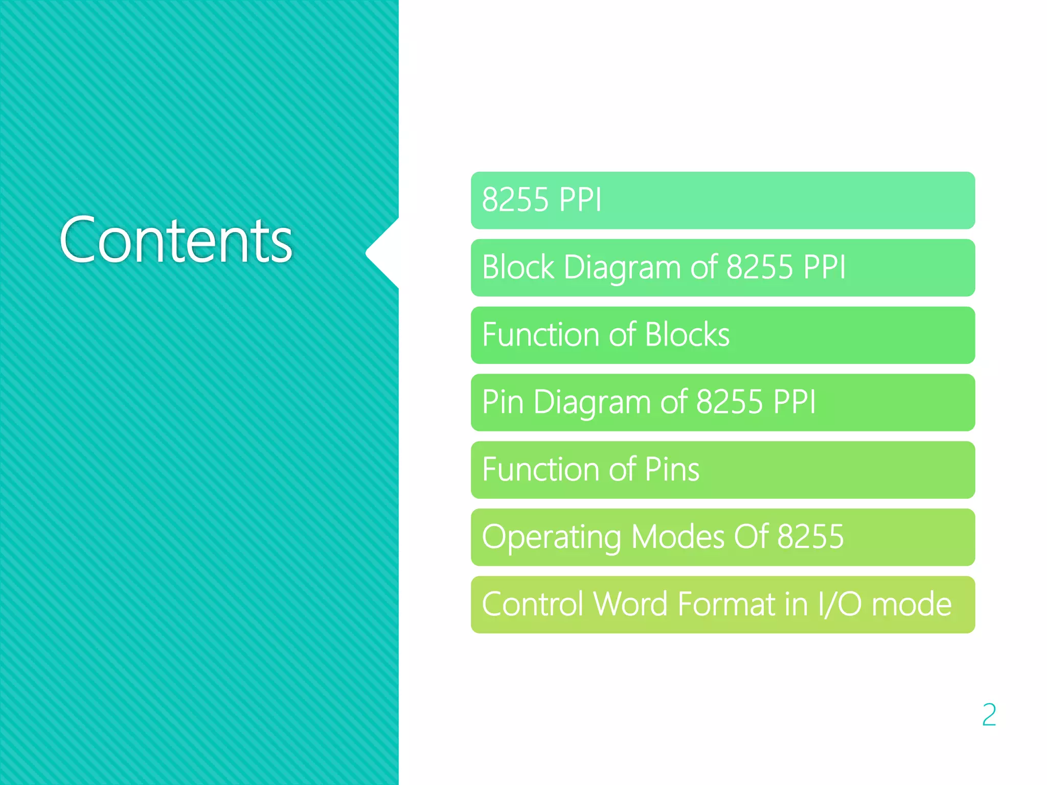 Programmable peripheral interface 8255 | PPTX