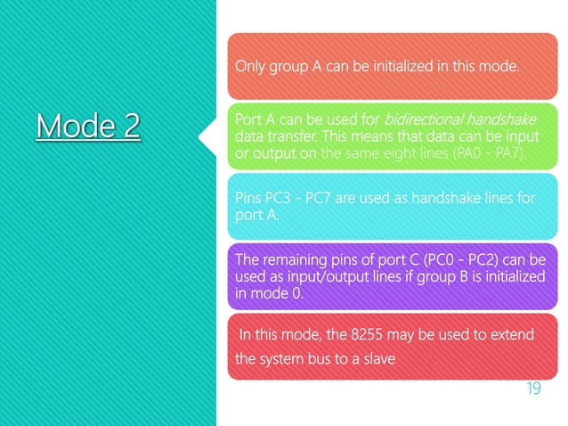 Programmable peripheral interface 8255 | PPT