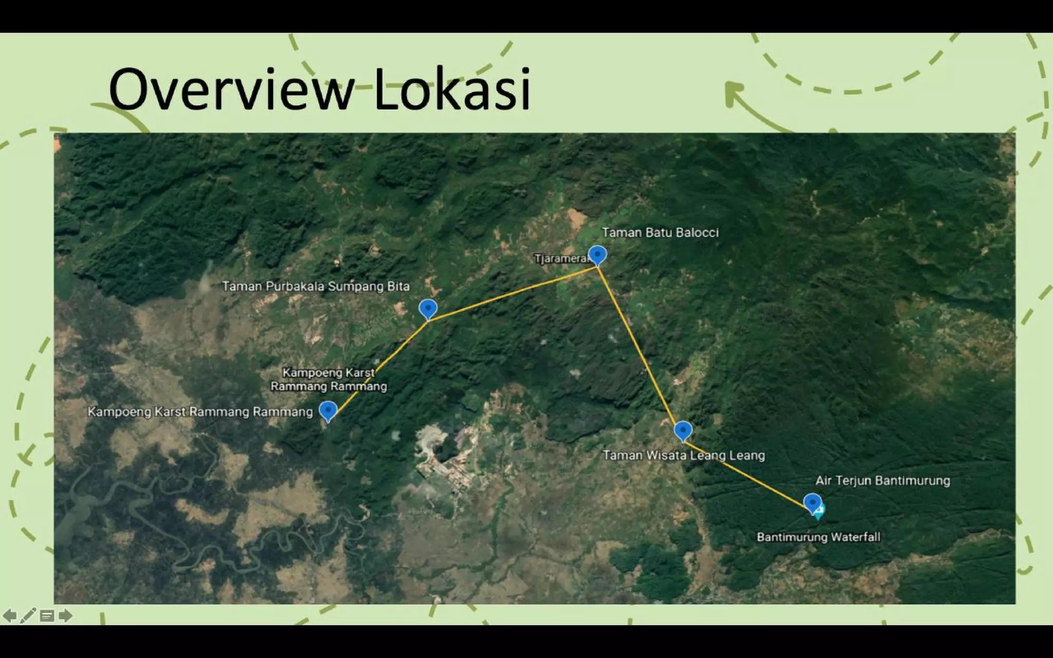 7. PPT Info Geopark Nasional Maros-Pangkep 04 | PDF