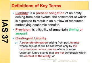 7.ias 37 provision | PPTX | Stocks and Bonds | Personal Investing