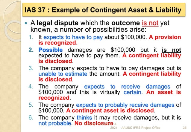 7.ias 37 provision | PPTX | Stocks and Bonds | Personal Investing