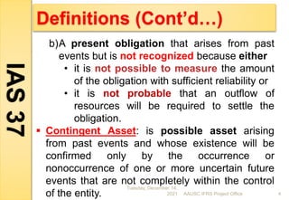 7.ias 37 provision | PPTX | Stocks and Bonds | Personal Investing