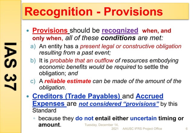 7.ias 37 provision | PPTX | Stocks and Bonds | Personal Investing