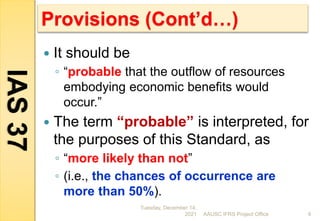 7.ias 37 provision | PPTX | Stocks and Bonds | Personal Investing