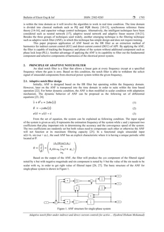 Adaptive notch filter under indirect and direct current controls for active power filter | PDF