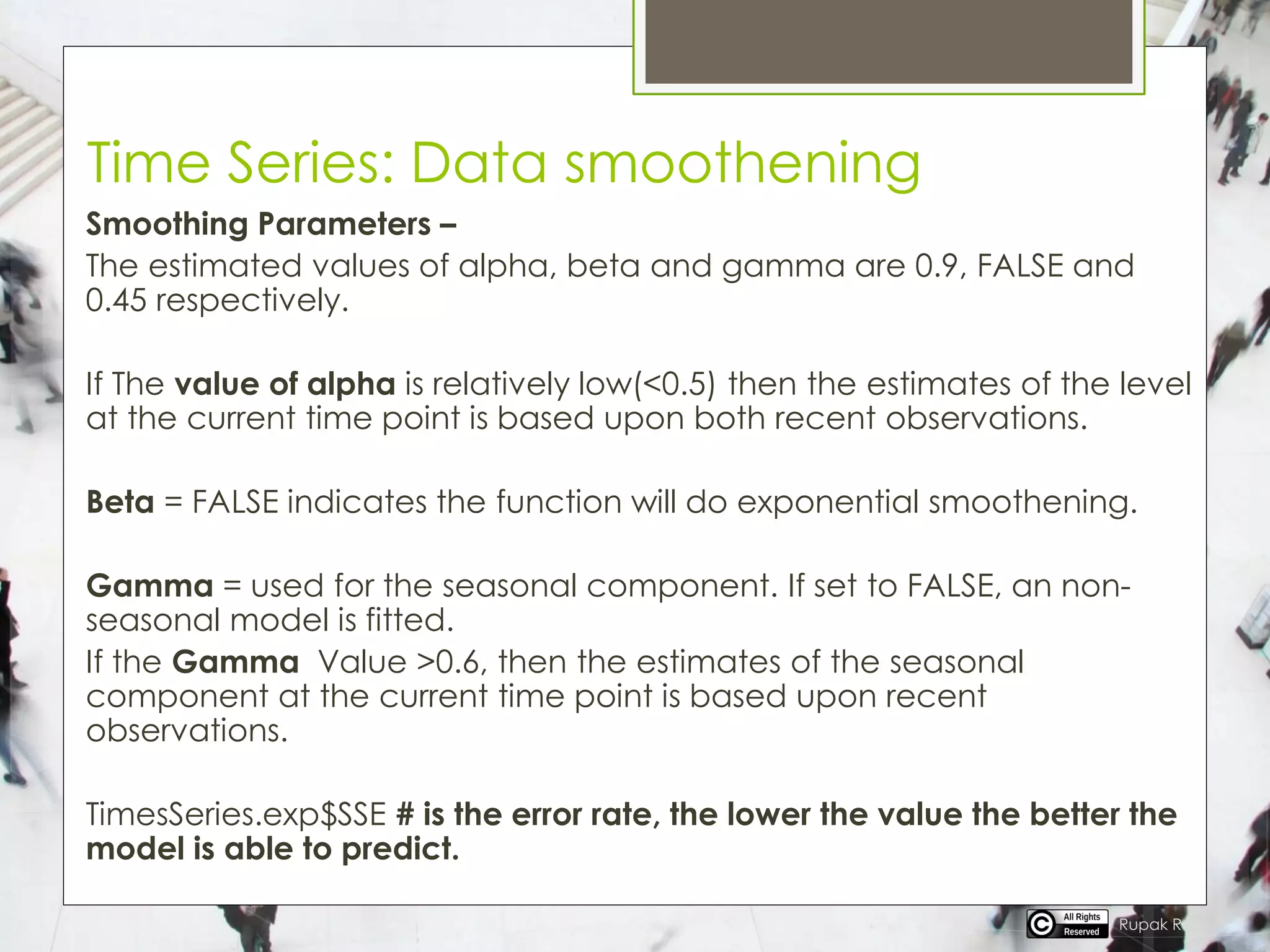 Machine Learning - Time Series Part 2 | PDF