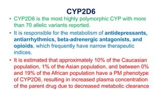 7. pharmacogenetics | PPTX