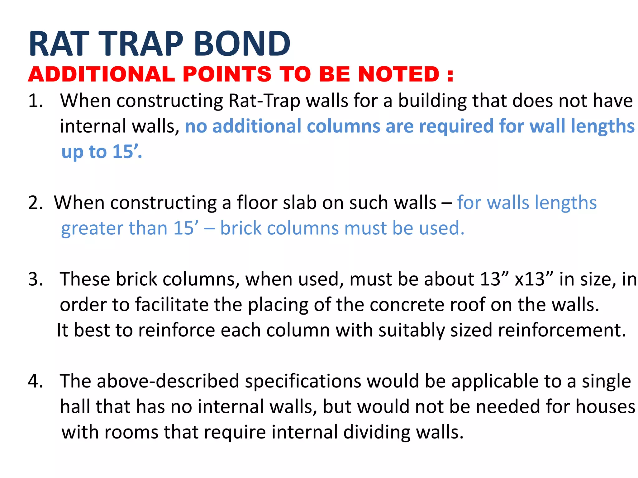 7.rat trap bonds | PPTX