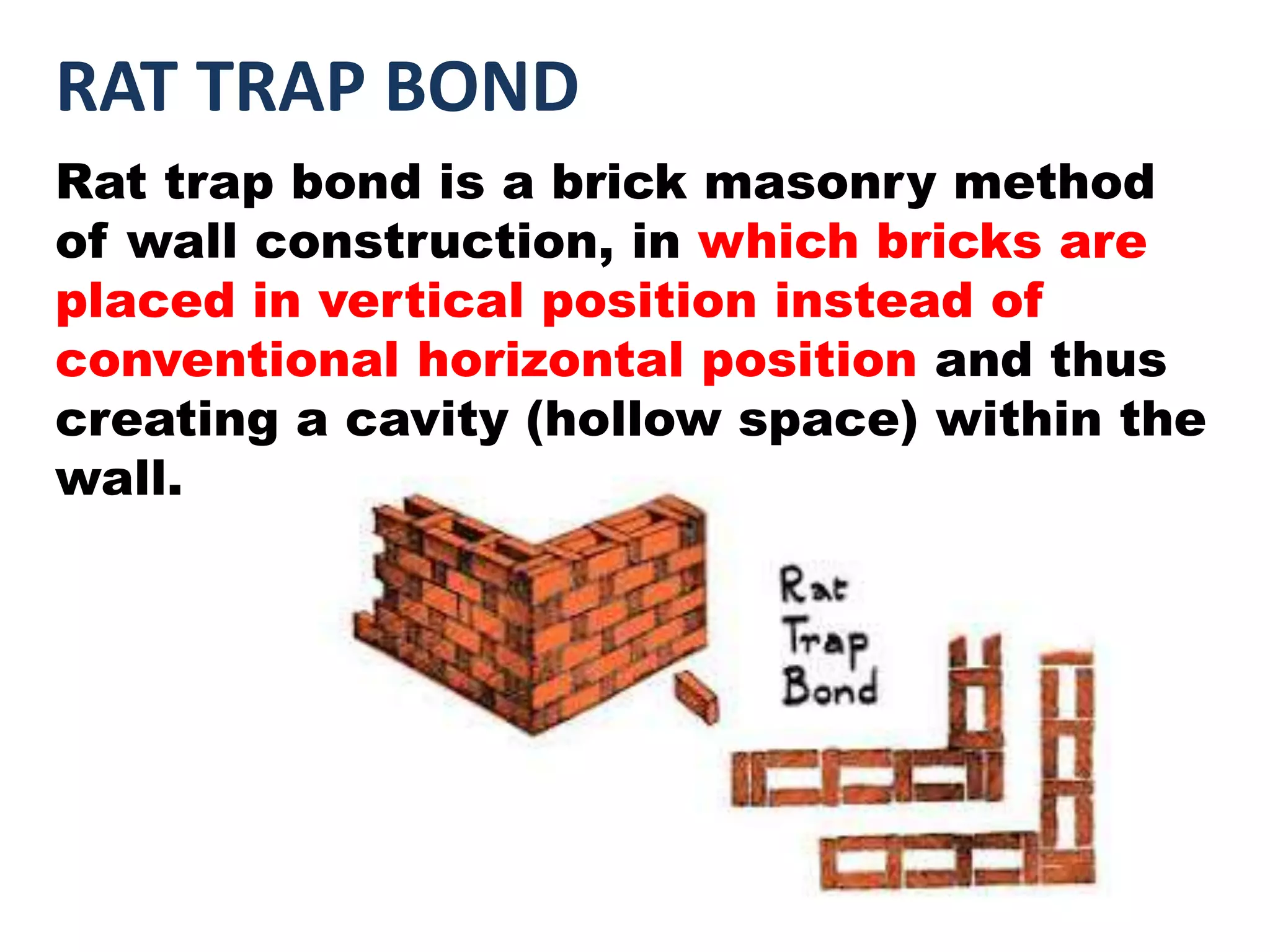 7.rat trap bonds | PPTX