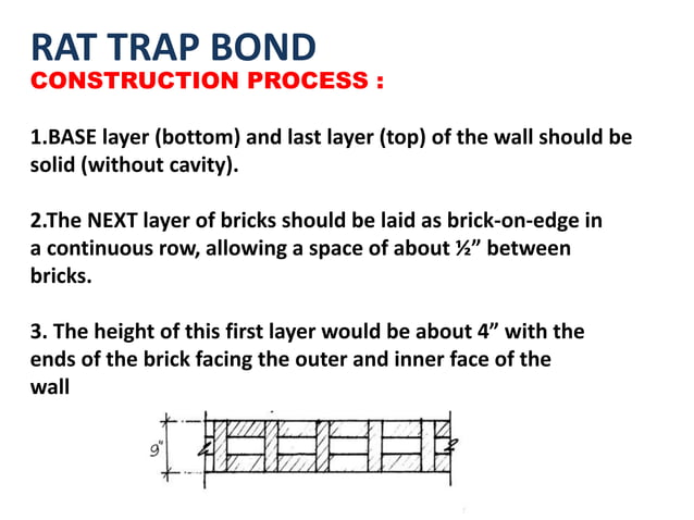 7.rat trap bonds | PPTX | Home Improvement | Home & Garden