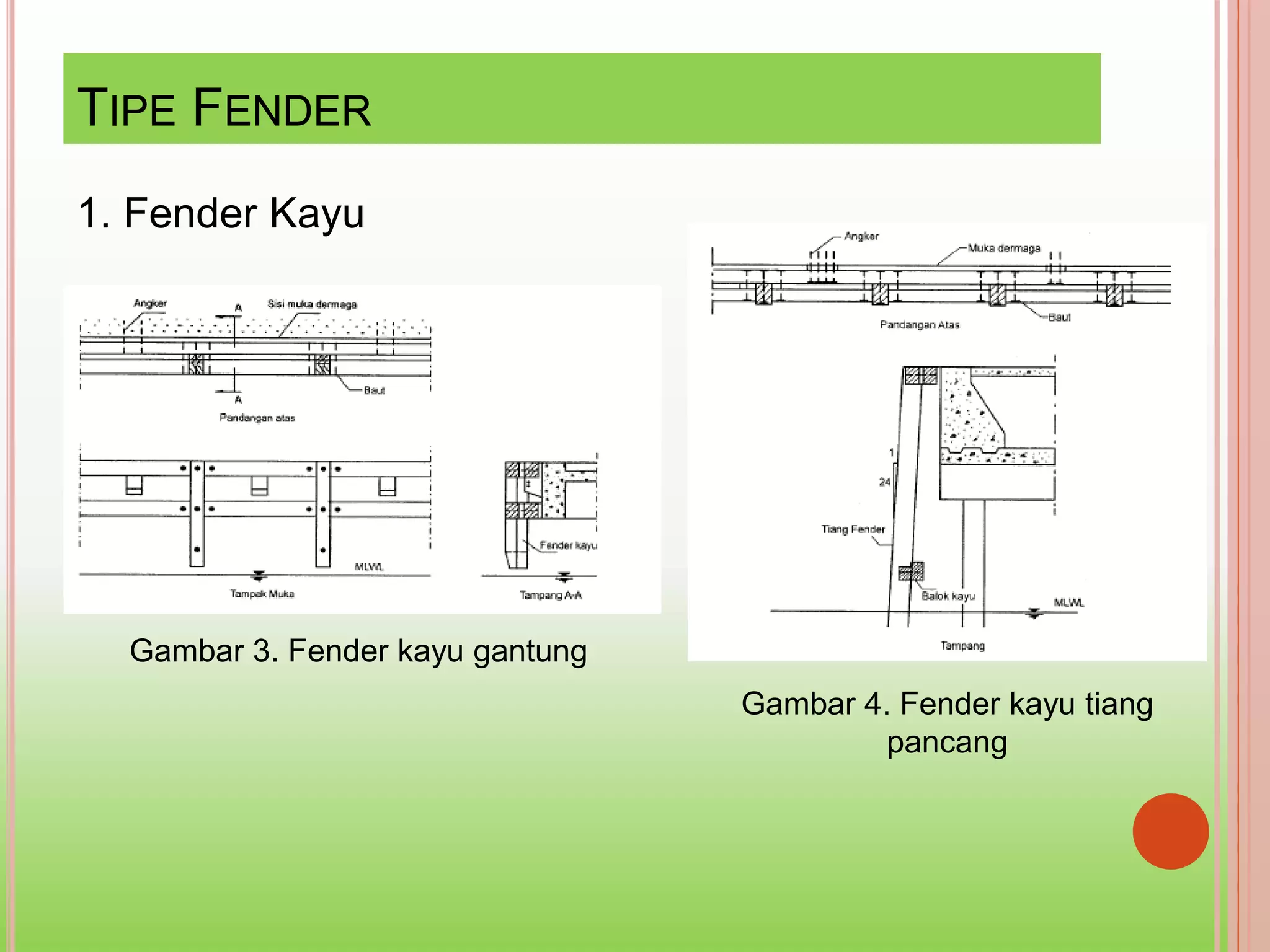 7. fender dan alat penambat | PPTX