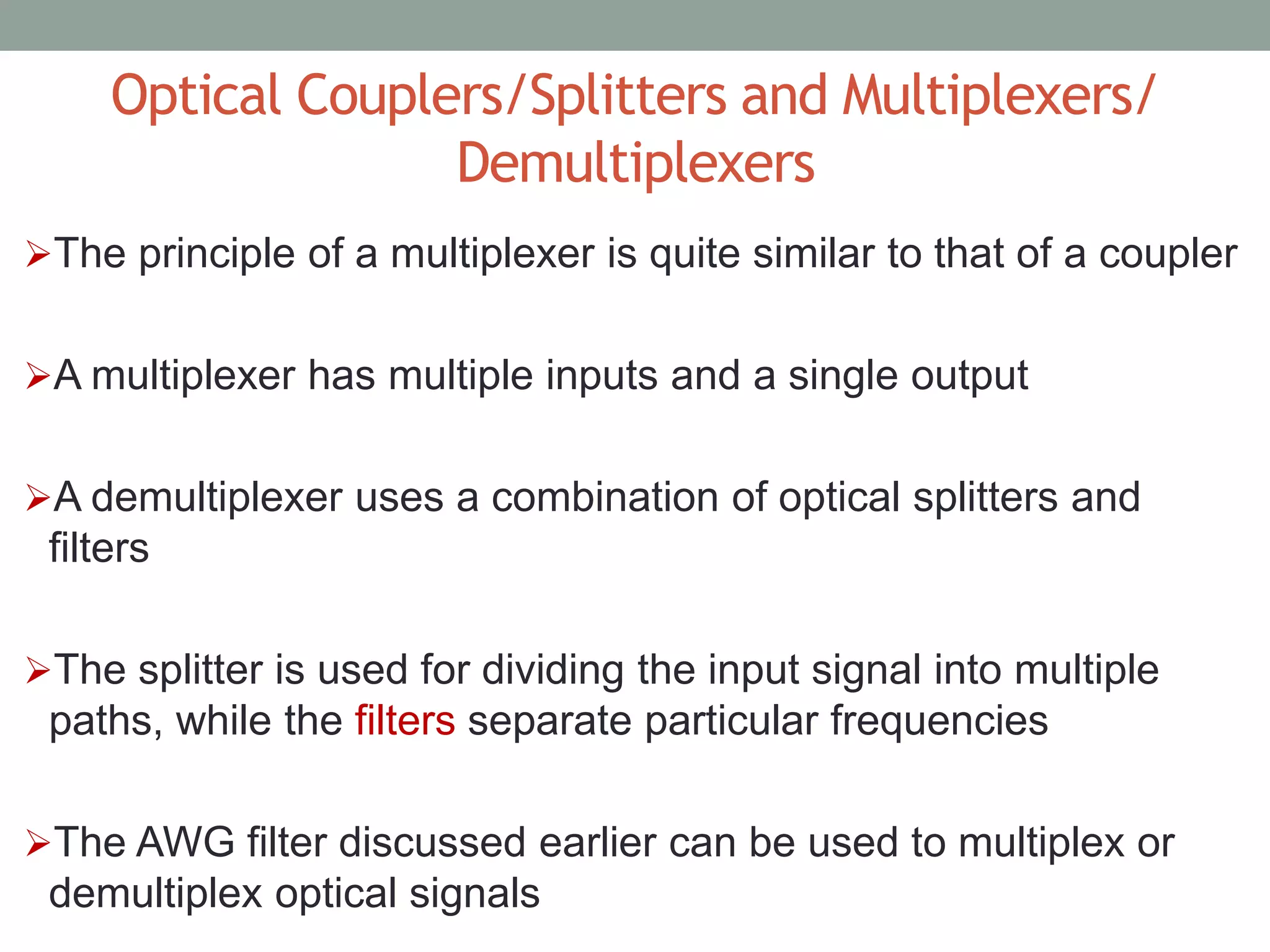 7. lecture=11 12 splitters, isolators | PDF