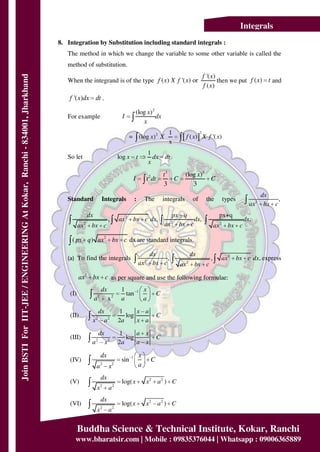 Integrals | PDF