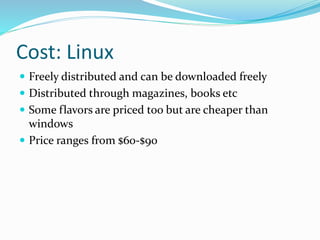 Comparative Study of Windows And Linux.pptx