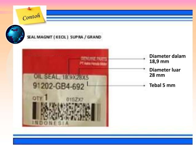 Struktur Kode Identifikasi Material_ Training "SPAREPART MANAGEMENT ...