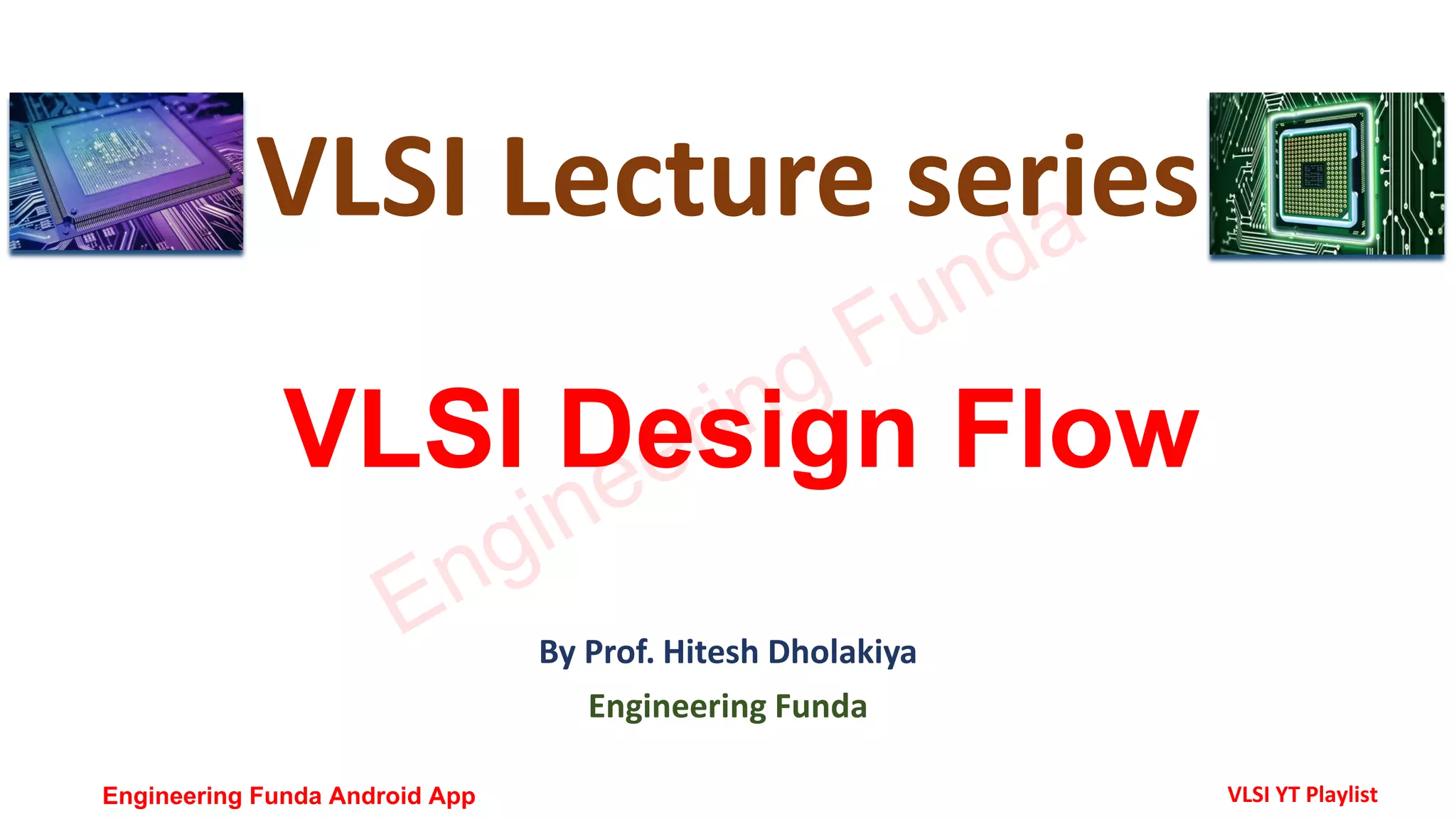 VLSI Design Flow | PDF