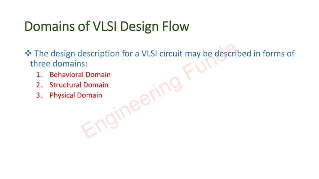 VLSI Design Flow | PDF