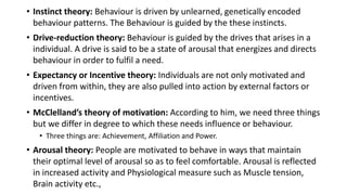 MOTIVATION- Psychology.pptx