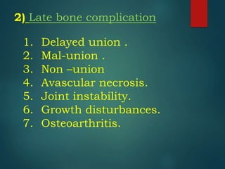 Complication of fractures Part A .ppt