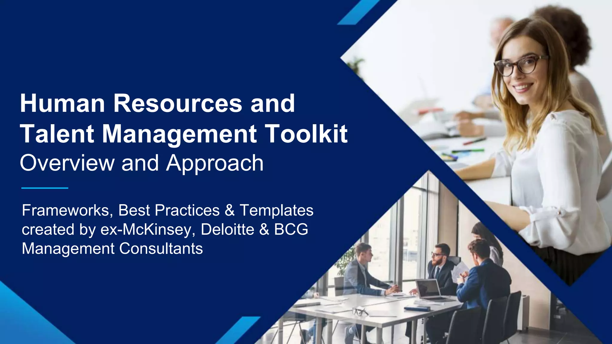 HR and Talent Management Toolkit - Overview and Approach | PPTX