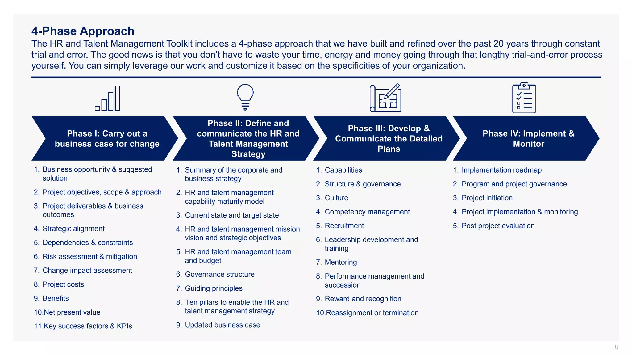 HR and Talent Management Toolkit - Overview and Approach | PPTX