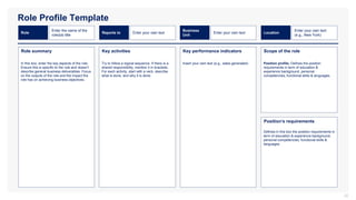 HR and Talent Management Toolkit - Overview and Approach | PPTX