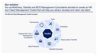 HR and Talent Management Toolkit - Overview and Approach | PPTX