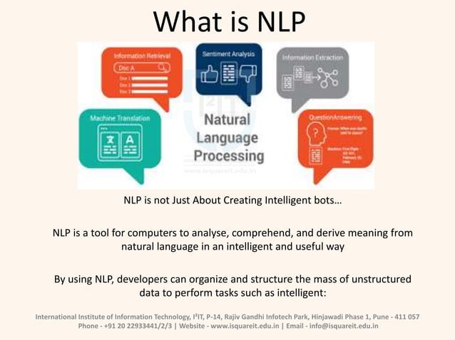 Understanding Natural Language Processing | PPT