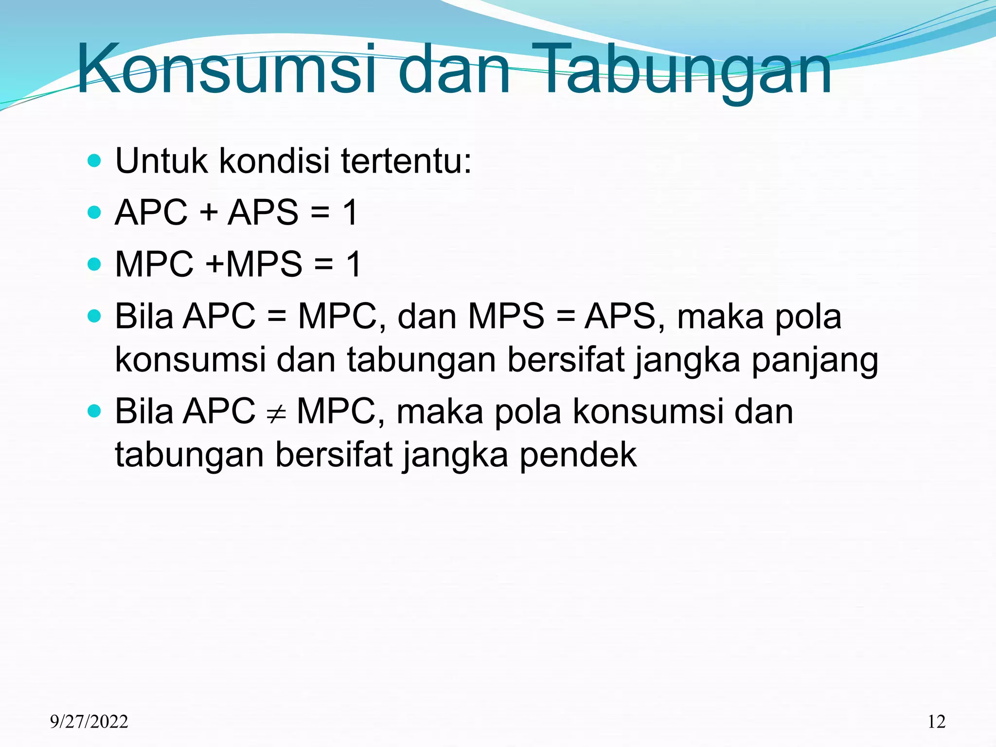 7. Konsep Tabungan, APC, APS, MPC, MPS dan BEP.ppt