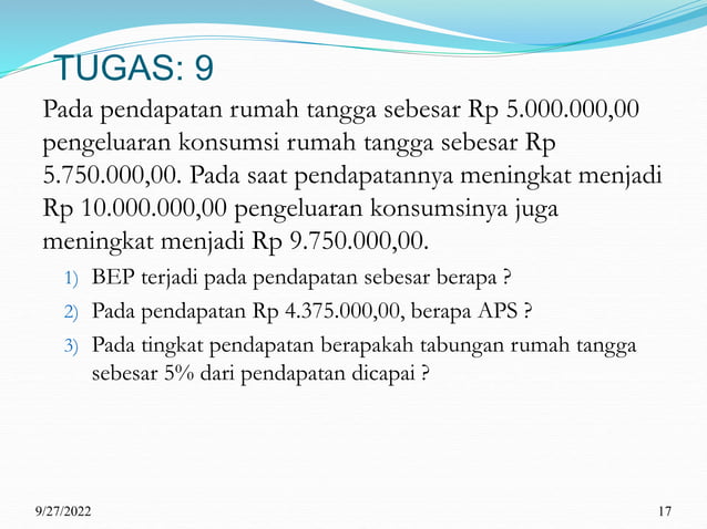 7. Konsep Tabungan, APC, APS, MPC, MPS dan BEP.ppt