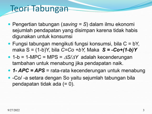 7. Konsep Tabungan, APC, APS, MPC, MPS dan BEP.ppt