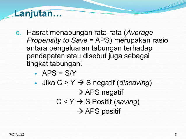 7. Konsep Tabungan, APC, APS, MPC, MPS dan BEP.ppt