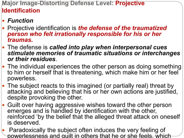 7.Defense mechanisms-Major Image-Distorting Defense Level.pptx
