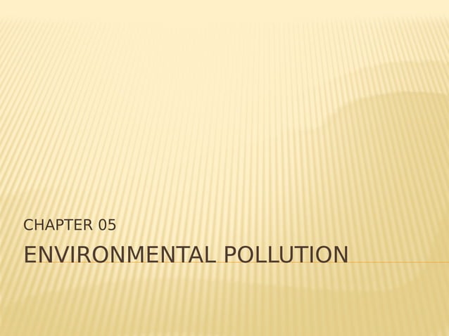 EVS environmental pollution | PDF
